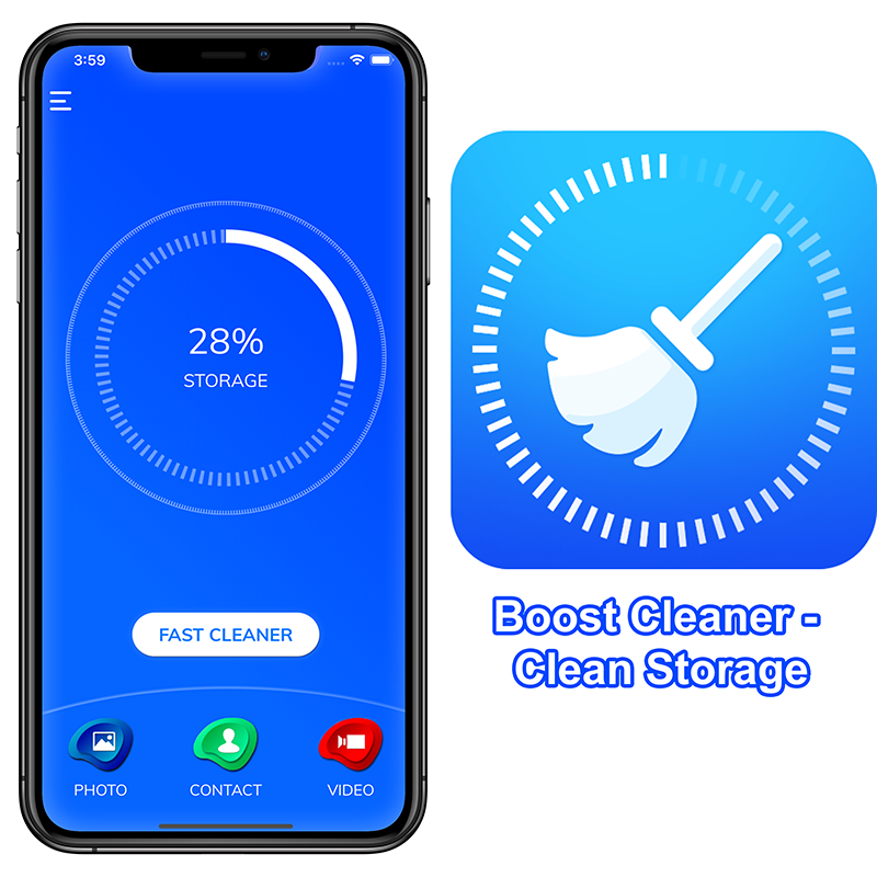 Boost Cleaner: Dọn dẹp hình ảnh, danh bạ, video cho iPhone