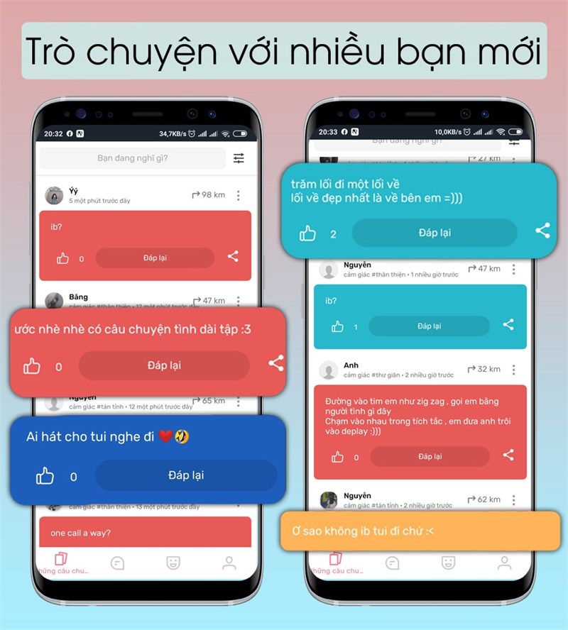 Profoundly: Kết bạn trò chuyện ẩn danh