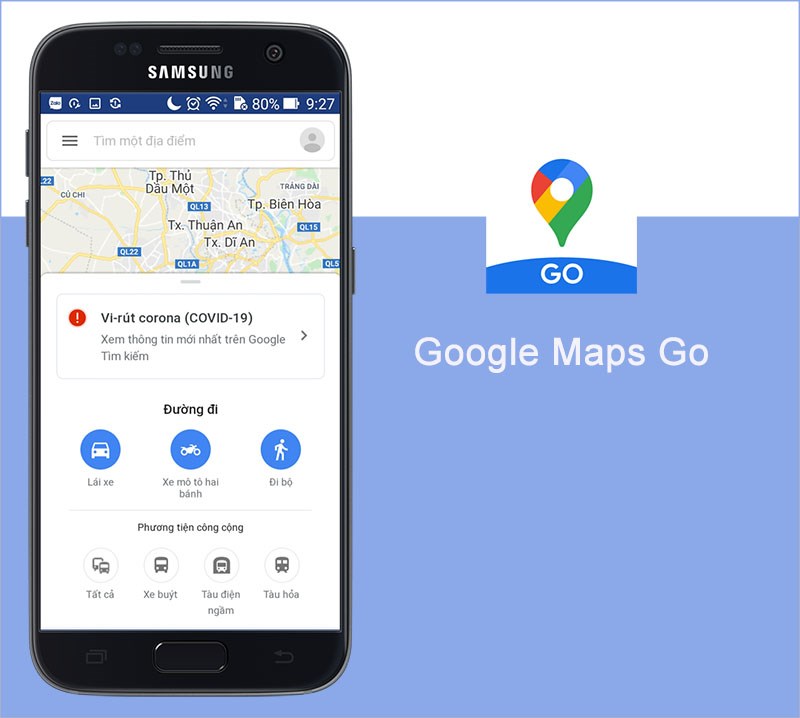 Ứng dụng Google Maps Go: Bản đồ, tìm đường cho máy cấu hình yếu | Link ...