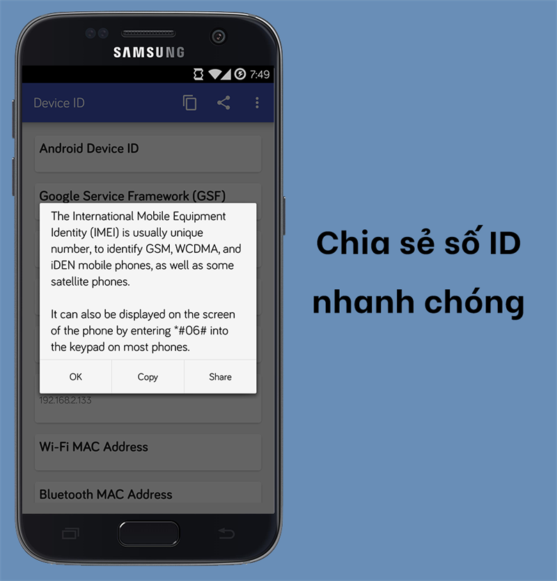 Ứng dụng Device ID- Cung cấp địa chỉ ID cho điện Thoại Android | Link ...