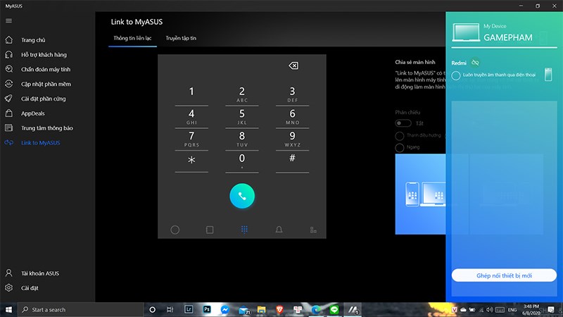 Ứng dụng MyASUS: Hỗ trợ người dùng ASUS