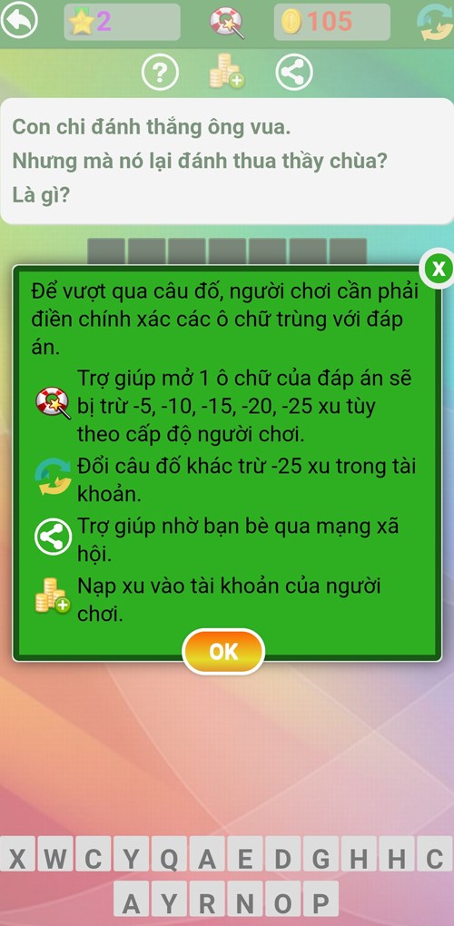 Tải game Đố Vui - Đố vui dân gian Việt Nam | Hướng dẫn cách chơi