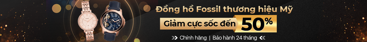 Đồng hồ Fossil Vuông chính hãng, giá rẻ