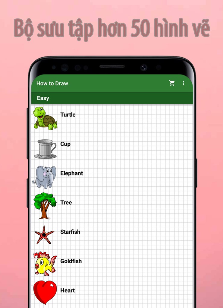Ứng dụng How to Draw: Hướng dẫn bạn vẽ tranh theo từng bước | Link tải ...
