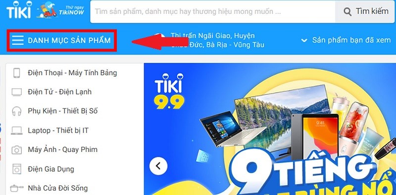 Cách mua thẻ cào game Garena, Soha, Zing online trên Tiki đơn giản