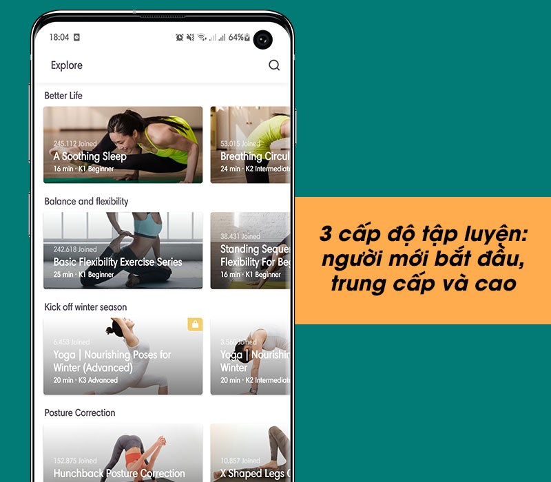 Keep Yoga & Yoga Daily Fitness - Ứng dụng tập Yoga cơ bản tại nhà