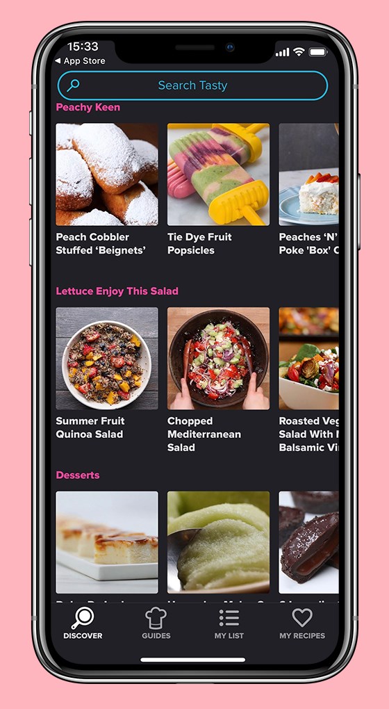 Tasty: Ứng dụng học nội trợ, dạy nấu ăn, lên thực đơn mỗi ngày