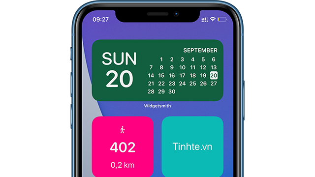 Cách tự tạo widget màn hình chính iOS 14 với Widgetsmith