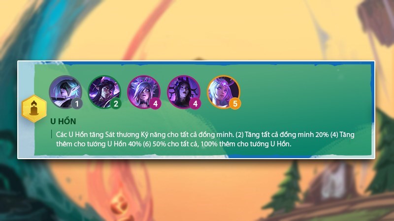 Cách chơi, build đội hình U Hồn Linh Hồn DTCL Mùa 4 | Ahri U Hồn