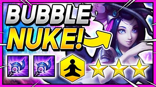 Cách chơi đội hình Khai Sáng Pháp Sư DTCL Mùa 4 | Nami Bubble Nuke