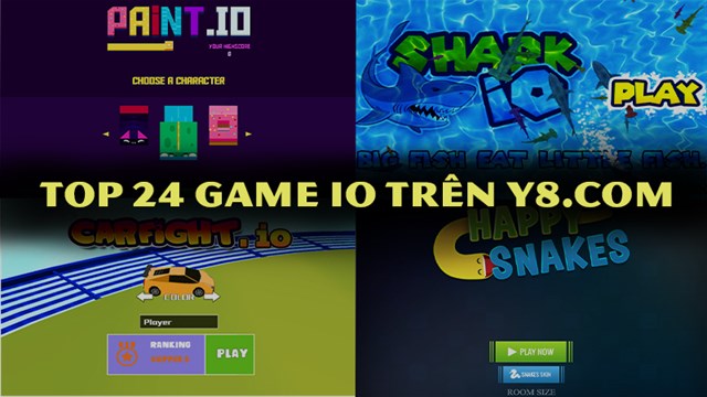 Top 4 game y8 io mới nhất năm 2022