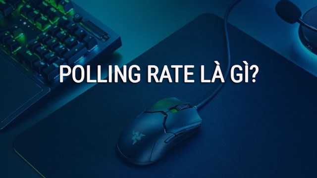 Polling rate là gì? Phân biệt chỉ số Polling rate và DPI