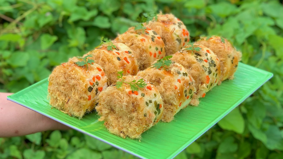 2 cách làm bánh mì cuộn chà bông thơm ngon khó cưỡng chuẩn vị