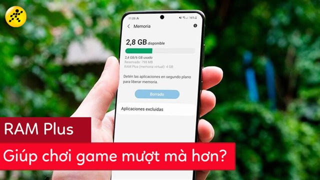 Ram Plus có giúp điện thoại chơi game mượt mà hơn?