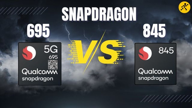 So sánh chip Snapdragon 845 và Snapdragon 695, Cân tài cân sức