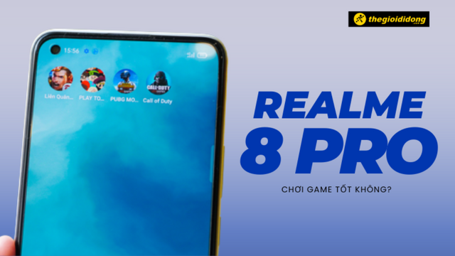 Realme 8 Pro chơi game tốt không? Bề ngoài lịch lãm, cao cấp