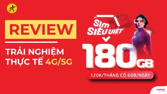 Review Sim Siêu Việt Viettel 4G không giới hạn có mạnh không?