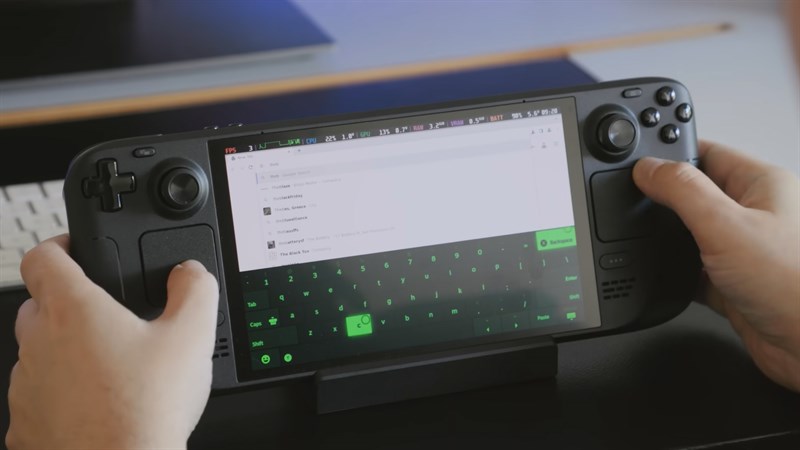 Trên tay Steam Deck OLED: Thiết kế công thái học, màn hình OLED