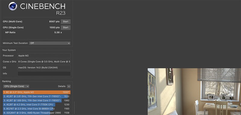 Đánh giá MacBook Air 15 inch M2: Mỏng gọn, chip M2 mạnh, pin dùng lâu