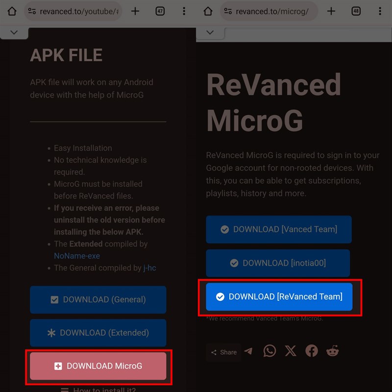 Cách cài đặt MicroG, ưng dụng không thể thiếu trong YouTube ReVanced