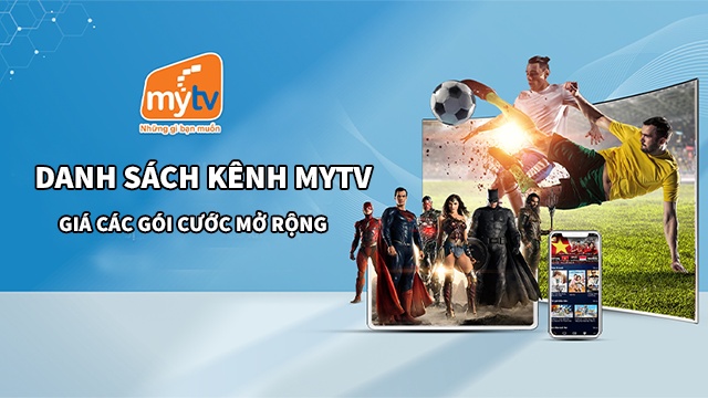 Danh sách các kênh MyTV, 5 gói truyền hình trả phí trên MyTV phổ biến