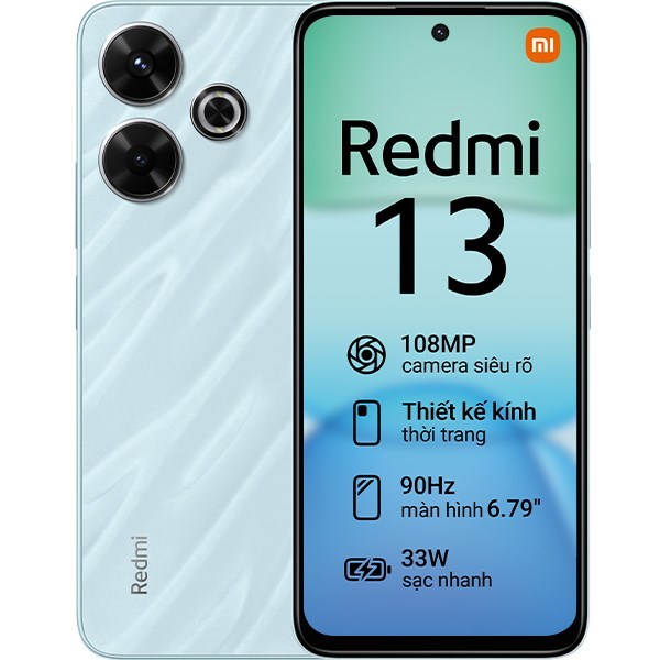 Hotsale Xiaomi Redmi 13 - Giảm đến 300.000đ + Trả góp 0%