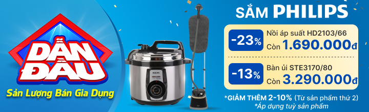 Mua thiết bị điện gia dụng chính hãng, giá rẻ, nhiều ưu đãi hấp dẫn