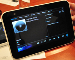 Giao diện hệ điều hành tablet của Microsoft