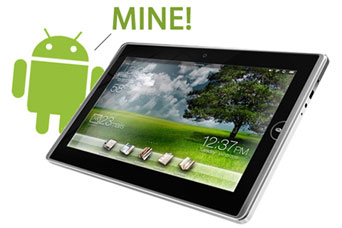 Asus cũng sẽ dùng Android cho tablet PC