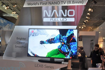 HDTV 3D công nghệ Nano LED mỏng chỉ 8,8 mm của LG