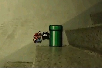 Game Mario độc đáo ngoài đời thực
