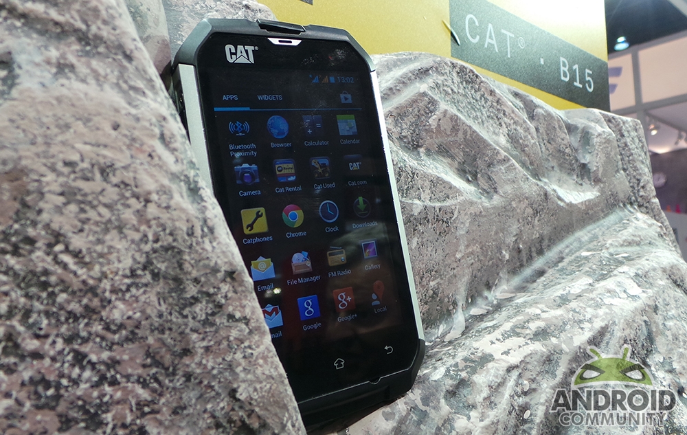 CAT B15 – smartphone siêu bền theo tiêu chuẩn quân đội