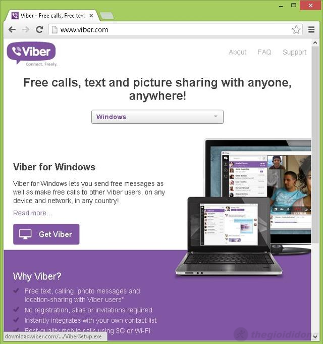 Viber cập nhật lớn cho smartphone, “chào sân” Windows và Mac