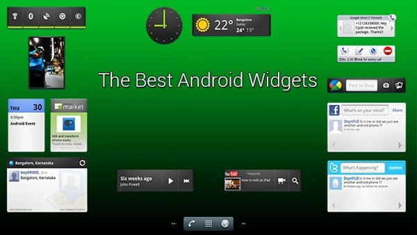 Top 5 widget tốt nhất trên Android