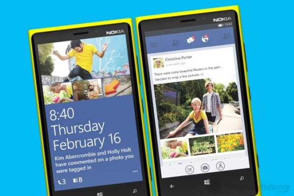Facebook trên Windows Phone 8 được nâng cấp mạnh mẽ