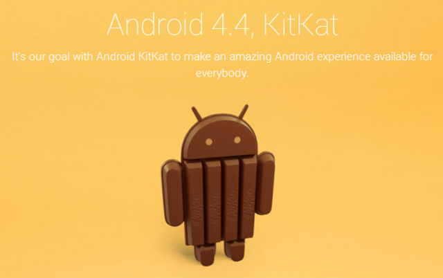 Android 4.4 KitKat ra mắt thế chỗ Key Lime Pie