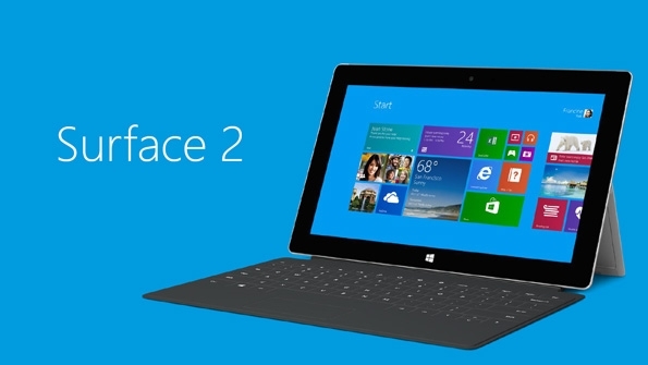 Surface 2 màn hình full HD nhẹ và mỏng hơn
