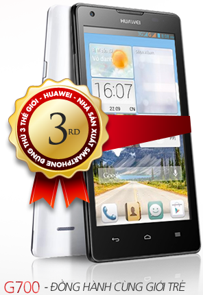 Miễn phí smartphone G700 MỖI GIỜ tại thegioididong.com