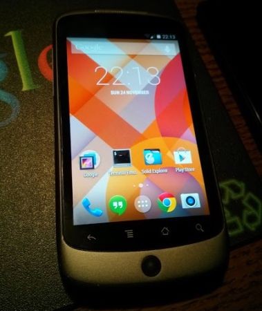 Nexus One đã chạy được Android 4.4