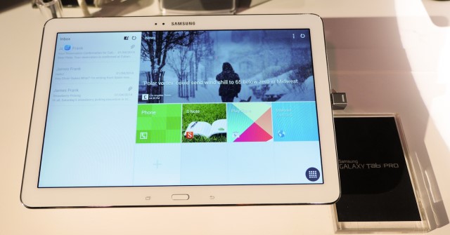 Loạt ảnh thực tế Samsung Galaxy Tab Pro 12.2