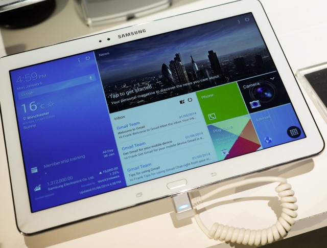 Loạt ảnh thực tế Samsung Galaxy Tab Pro 12.2