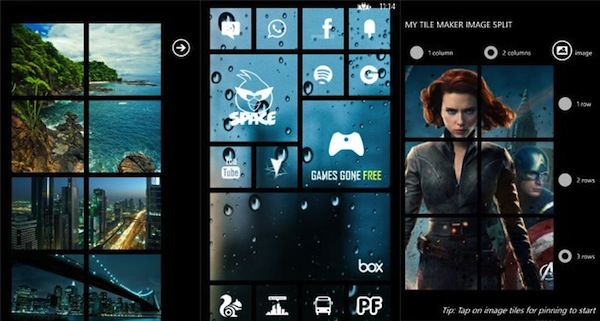 Giao diện Live Tiles