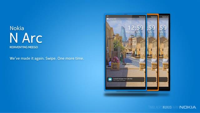Nokia N Arc, smartphone đỉnh cao mang âm hưởng N9
