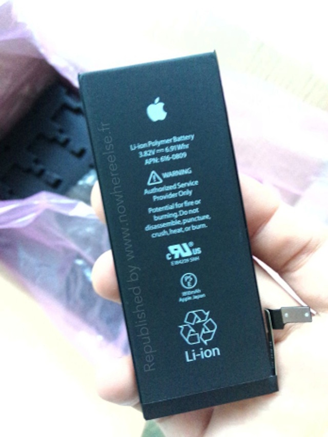 Ngắm cận cảnh viên pin mới toanh của iPhone 6