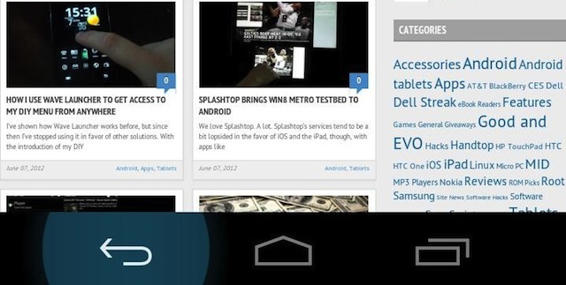 Sáng kiến cực kỳ thú vị cho nút Back trên thiết bị Android
