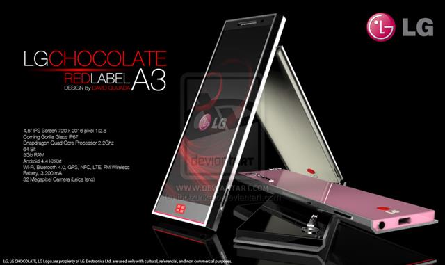 LG Chocolate trở lại, sang trọng và lịch lãm