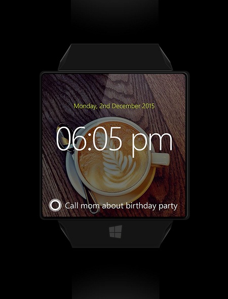 Smartwatch Windows Phone tuyệt đẹp trong bản thiết kế mới