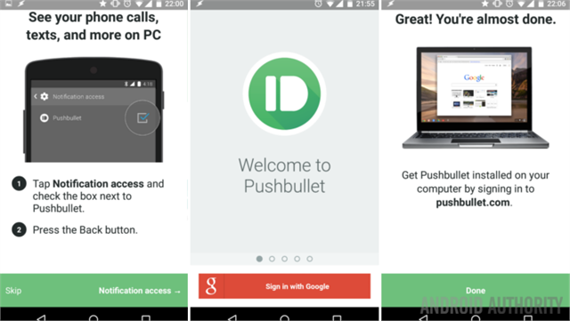 Pushbullet, ứng dụng nhận thông báo của máy Android trên PC