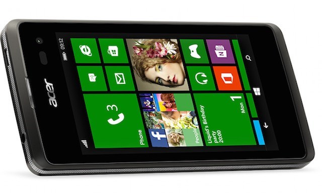 Acer vừa chính thức trình làng smartphone Windows Phone giá