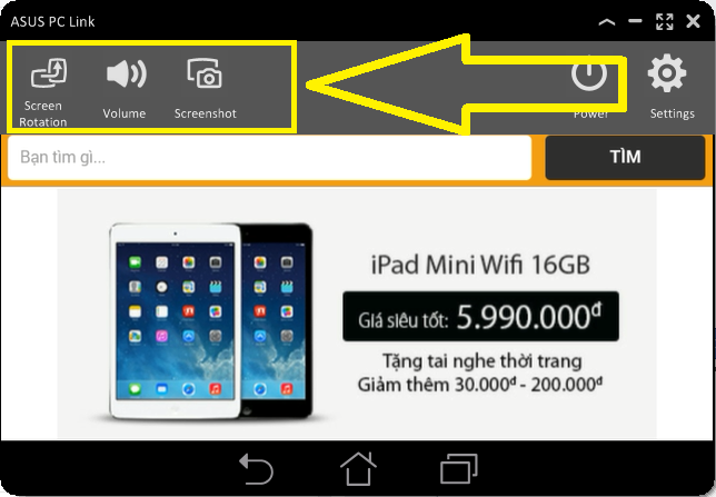 Cách dùng PC Link điều khiển Zenfone trên máy tính